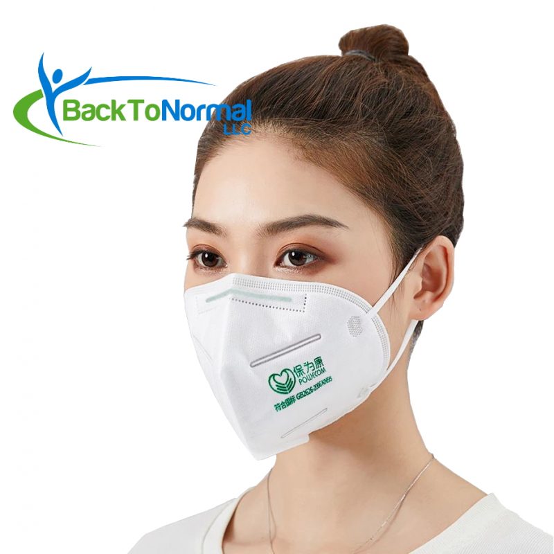 POWECOM KN95 Respirator (10 Masks / Pack) - Back To Normal