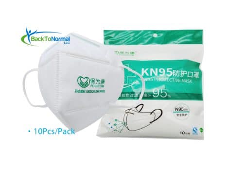 POWECOM KN95 Respirator (10 Masks / Pack) - Back To Normal